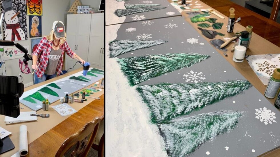7 Winter Art Projects to Paint (or Teach) - Texas Art and Soul - Create ...
