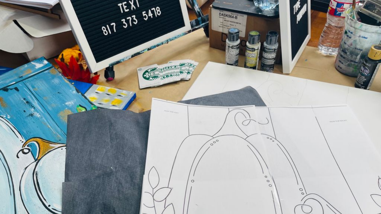Did You Know You Can Trace Your Canvas? It's Easy and I'll Show You How ...