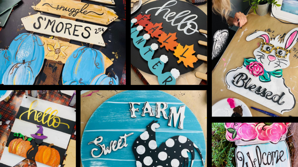 What is a DIY Door Hanger + 8 Designs to Paint and Teach
