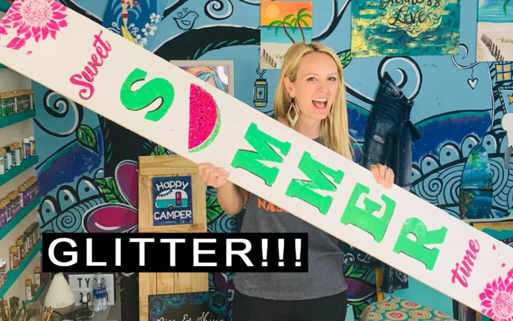 15+ Gorgeous Paint Party Porch Signs to Make ASAP - Texas Art and Soul ...