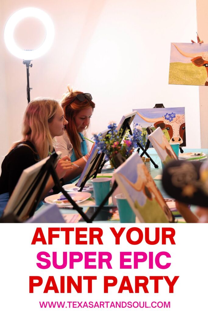 Post-Party: Keeping the Vibes Alive After Your Epic Paint Party ...