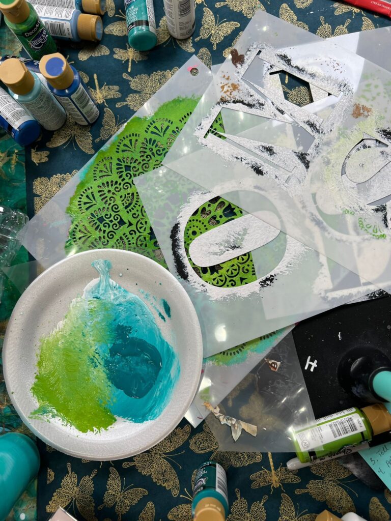 Level-up Your Porch Decor Game with Stencils! - Texas Art and Soul ...
