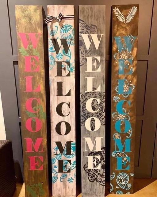 Level-up Your Porch Decor Game with Stencils! - Texas Art and Soul ...